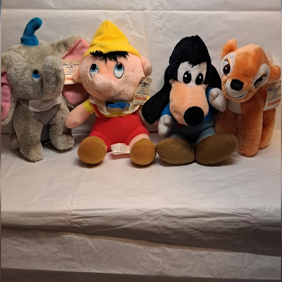 Disney | Toys | Set Of 4 Vintage Disney Characters | Poshmark